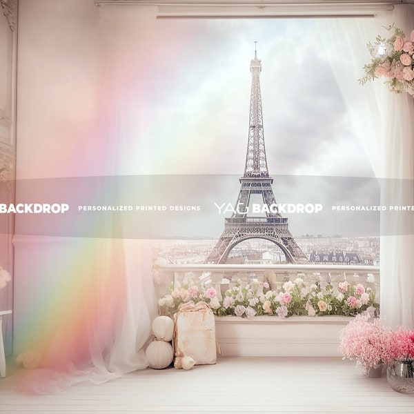 Paris Backdrop - Etsy