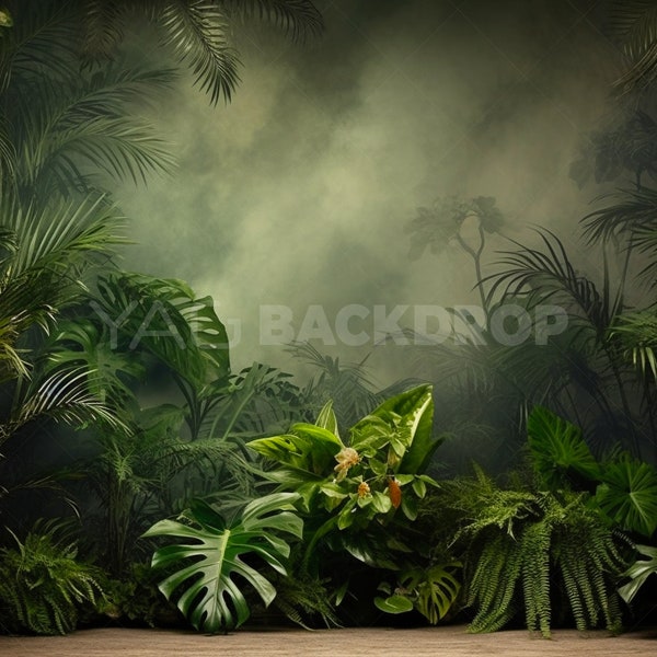 Jungle Backdrop - Etsy