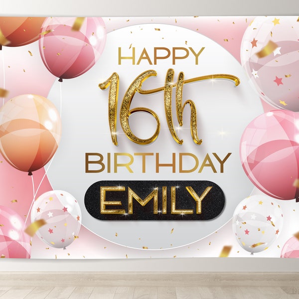 Sweet 16 Background - Etsy