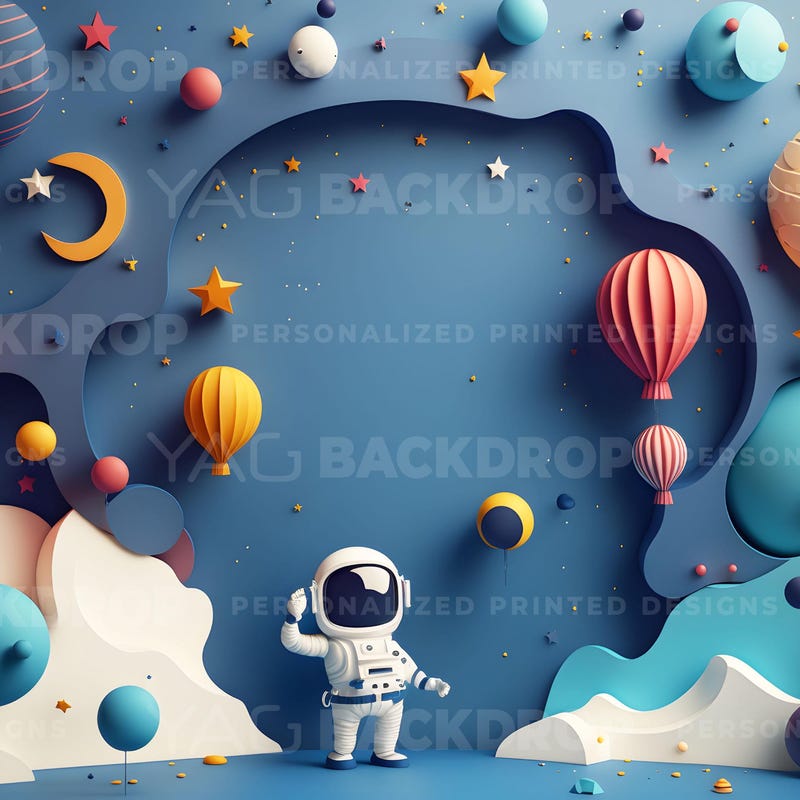Space Backdrop - Etsy