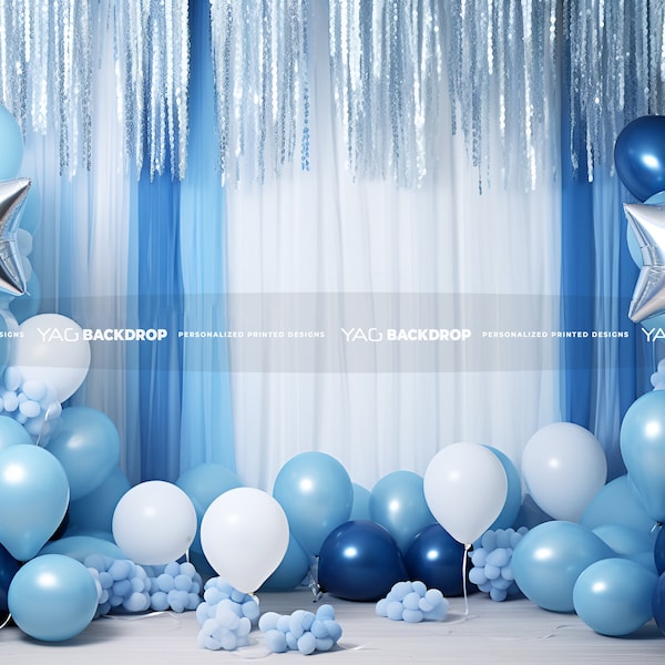 Baby Boy Backdrop - Etsy