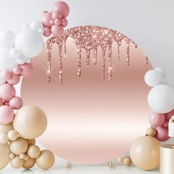 Rose Gold Backdrop - Etsy