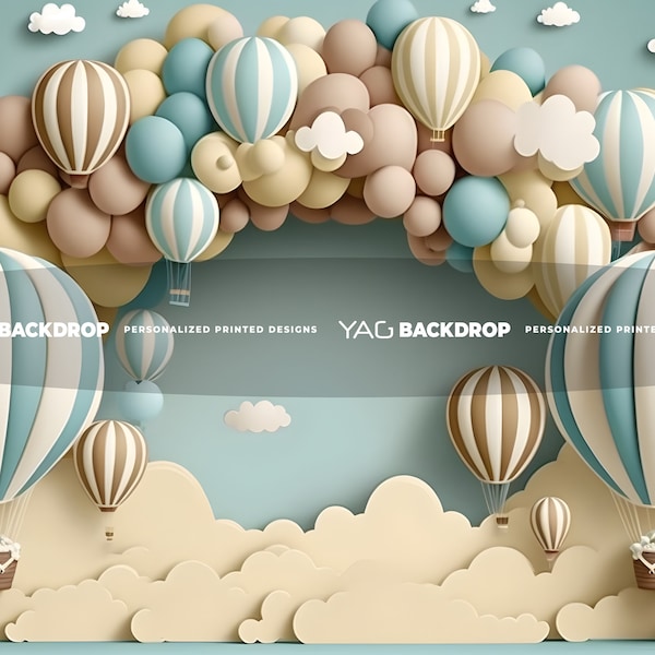 Hot Air Balloon Cloud - Etsy