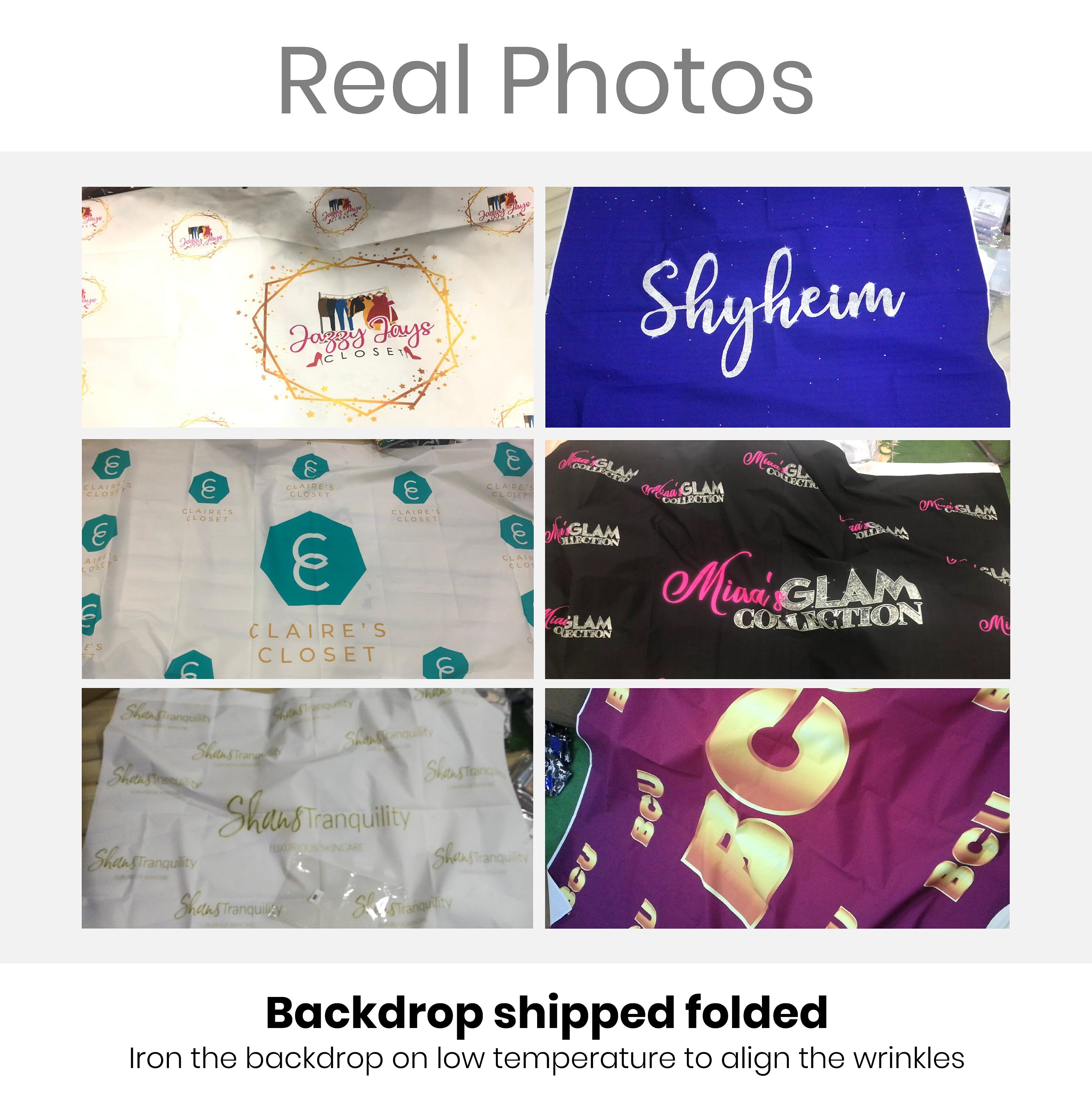 Custom Logo Personalized Step and Repeat Style Printed - Etsy