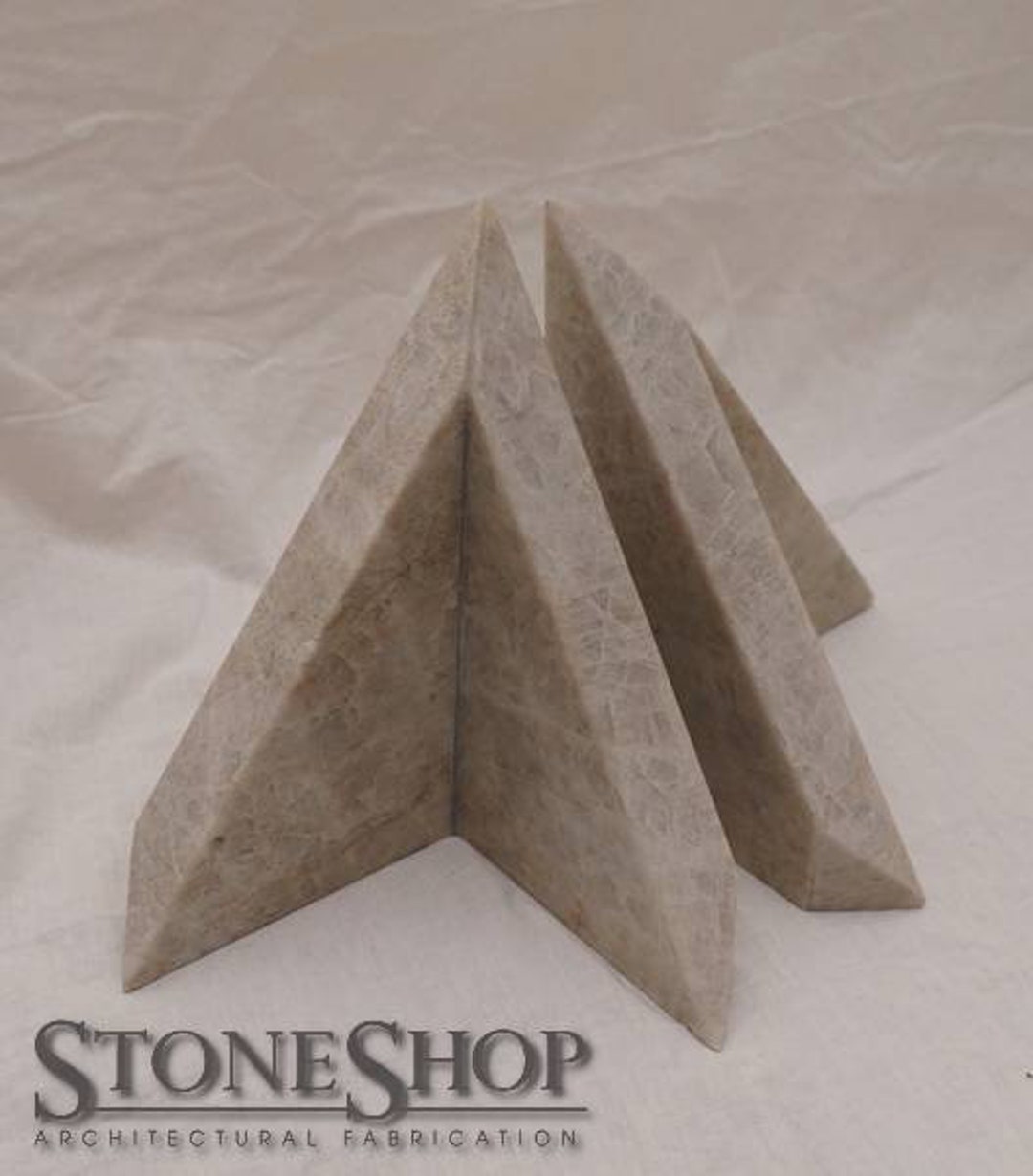 Quartzite Stone Bookend Set (2 Bookends) - Etsy