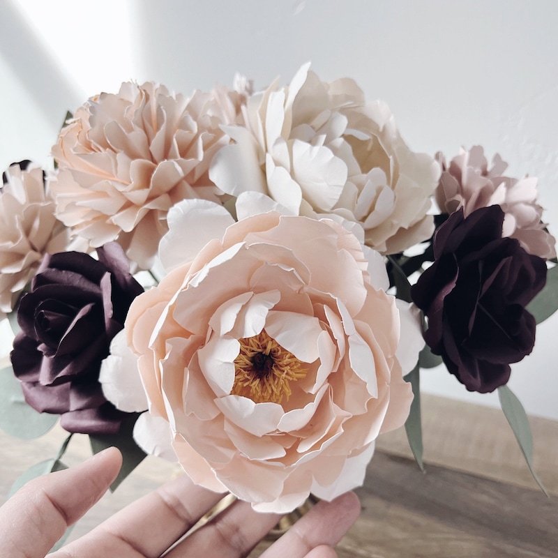 Peonies Paper - Etsy