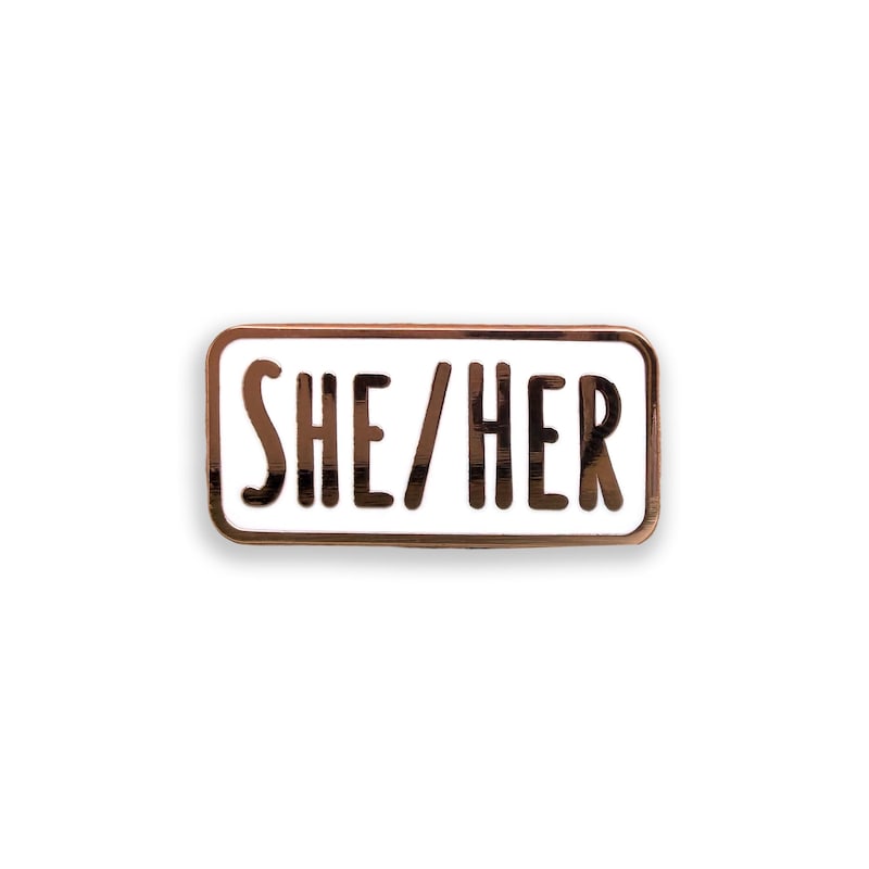 She/her Badge - Etsy UK