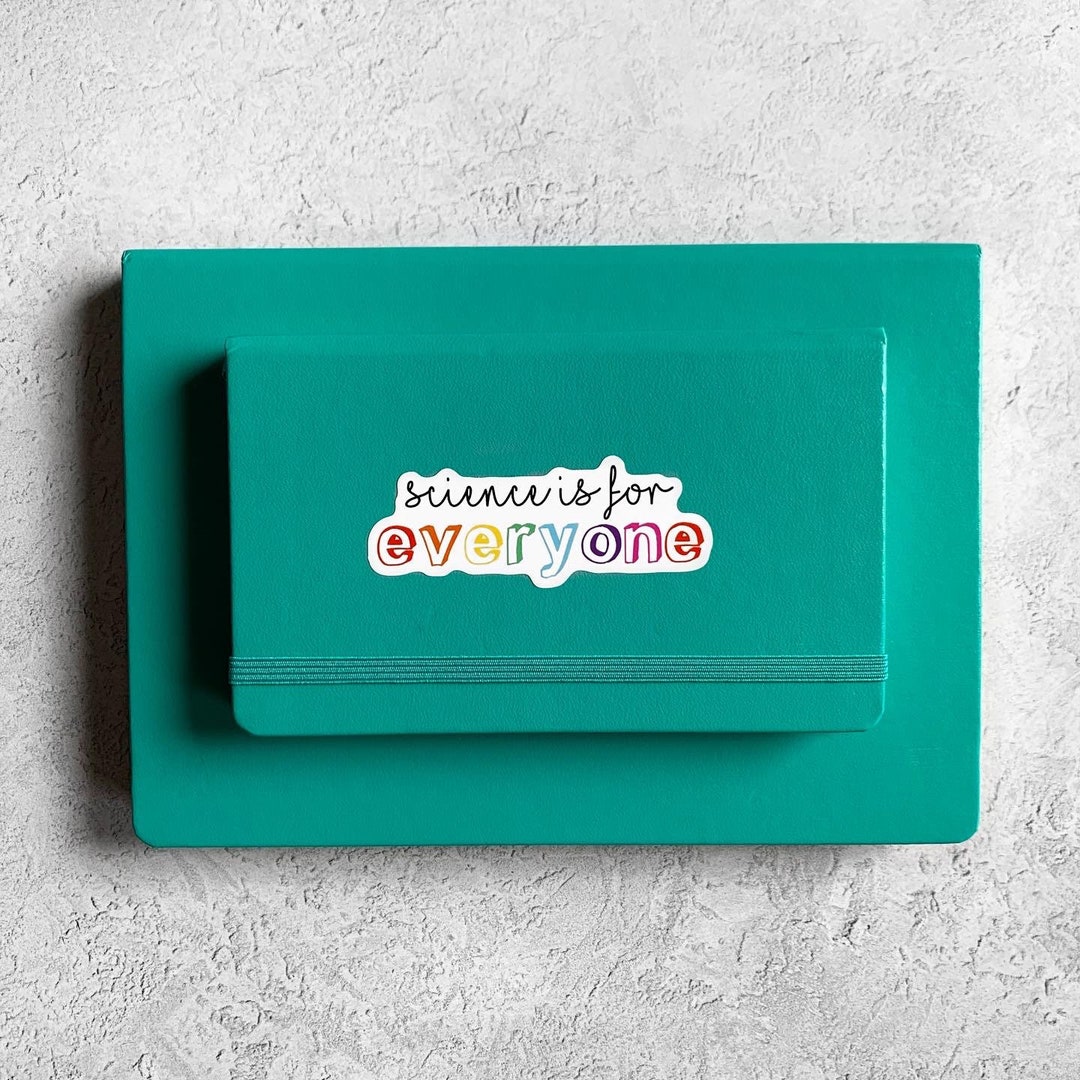 Science is for Everyone Sticker Rainbow - Etsy