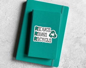Reduce Reuse Recycle Sticker - Etsy