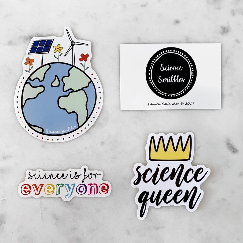 Climate Change/Renewables Earth Sticker Green and Blue | Etsy