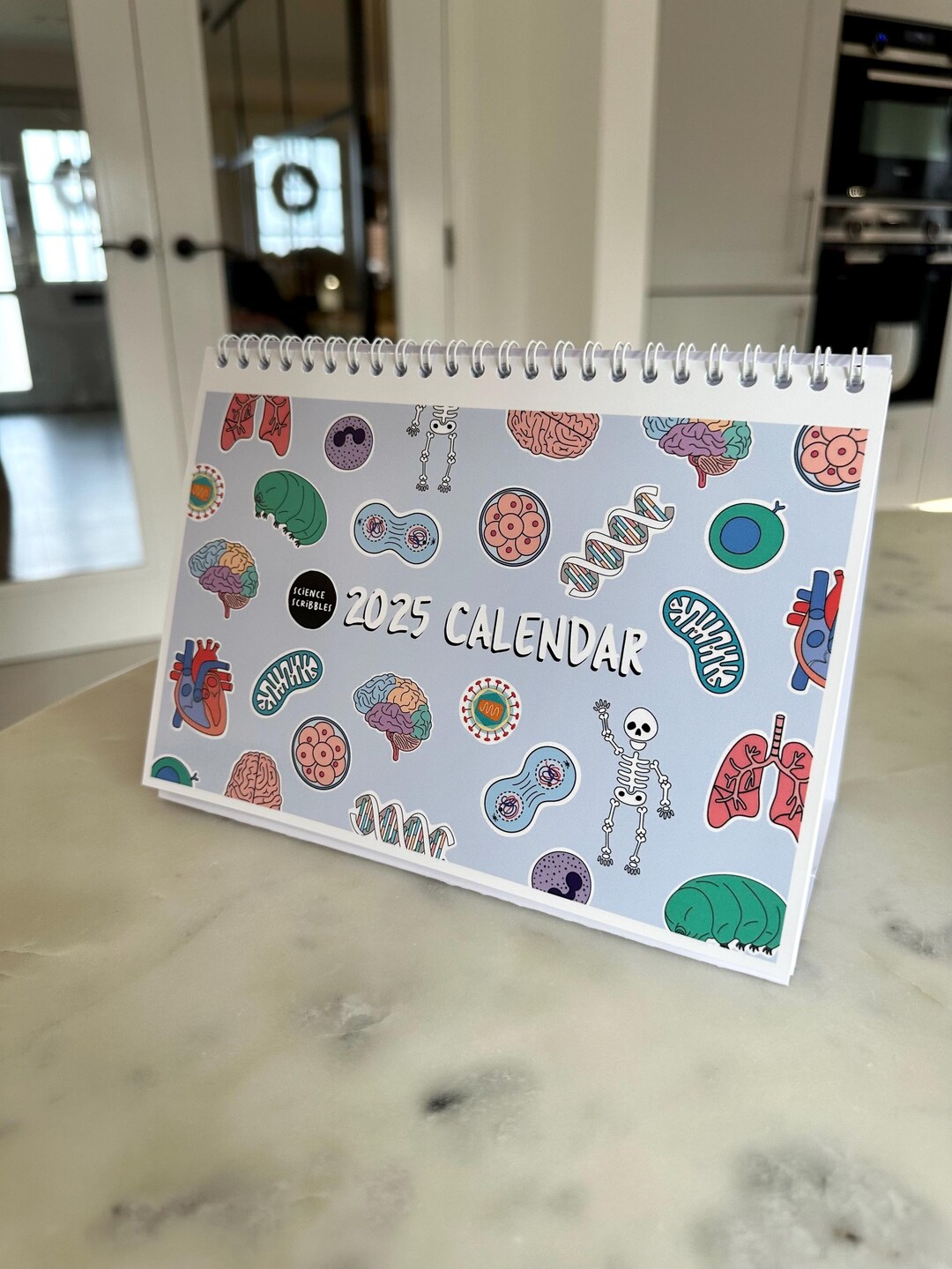 A5 Biology Desktop Calendar 2025 - Etsy UK