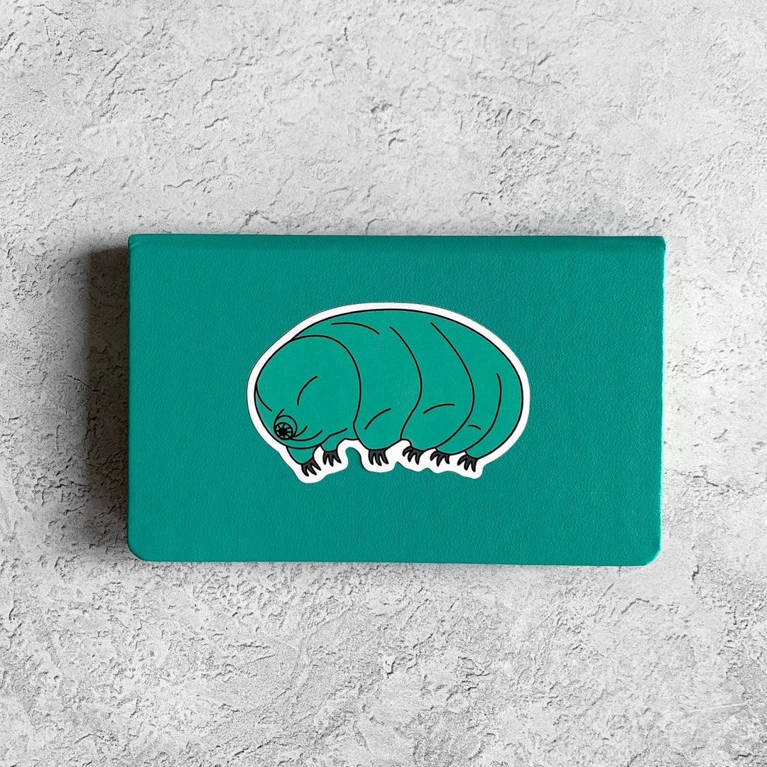 Tardigrade Sticker - Green - Etsy