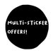 Multi-sticker Offer 5 Pack - Etsy