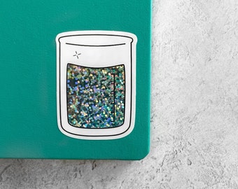 Beaker Sticker - Etsy