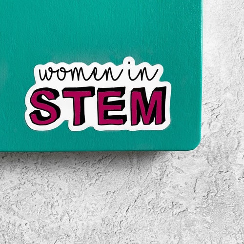 Women in STEM Sticker | Etsy