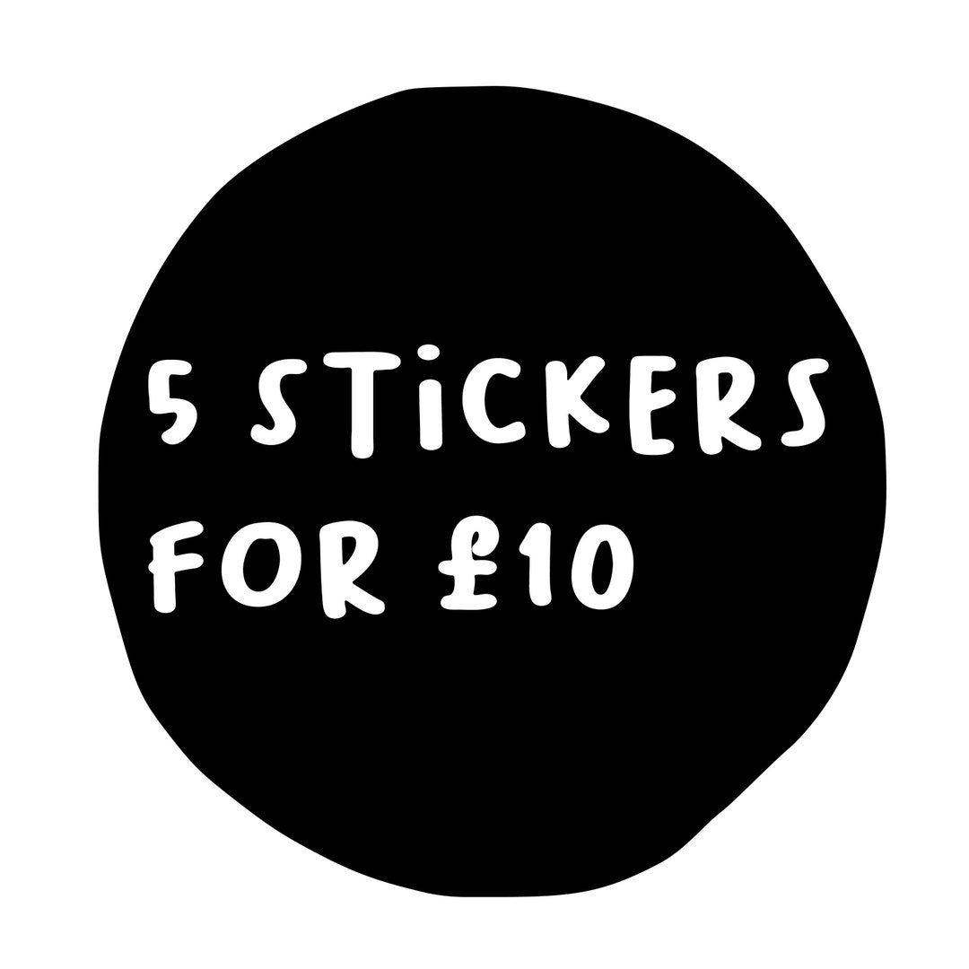 Multi-sticker Offer 5 Pack - Etsy
