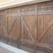 Gabriel Barn Style Custom Wood Garage Door - Etsy