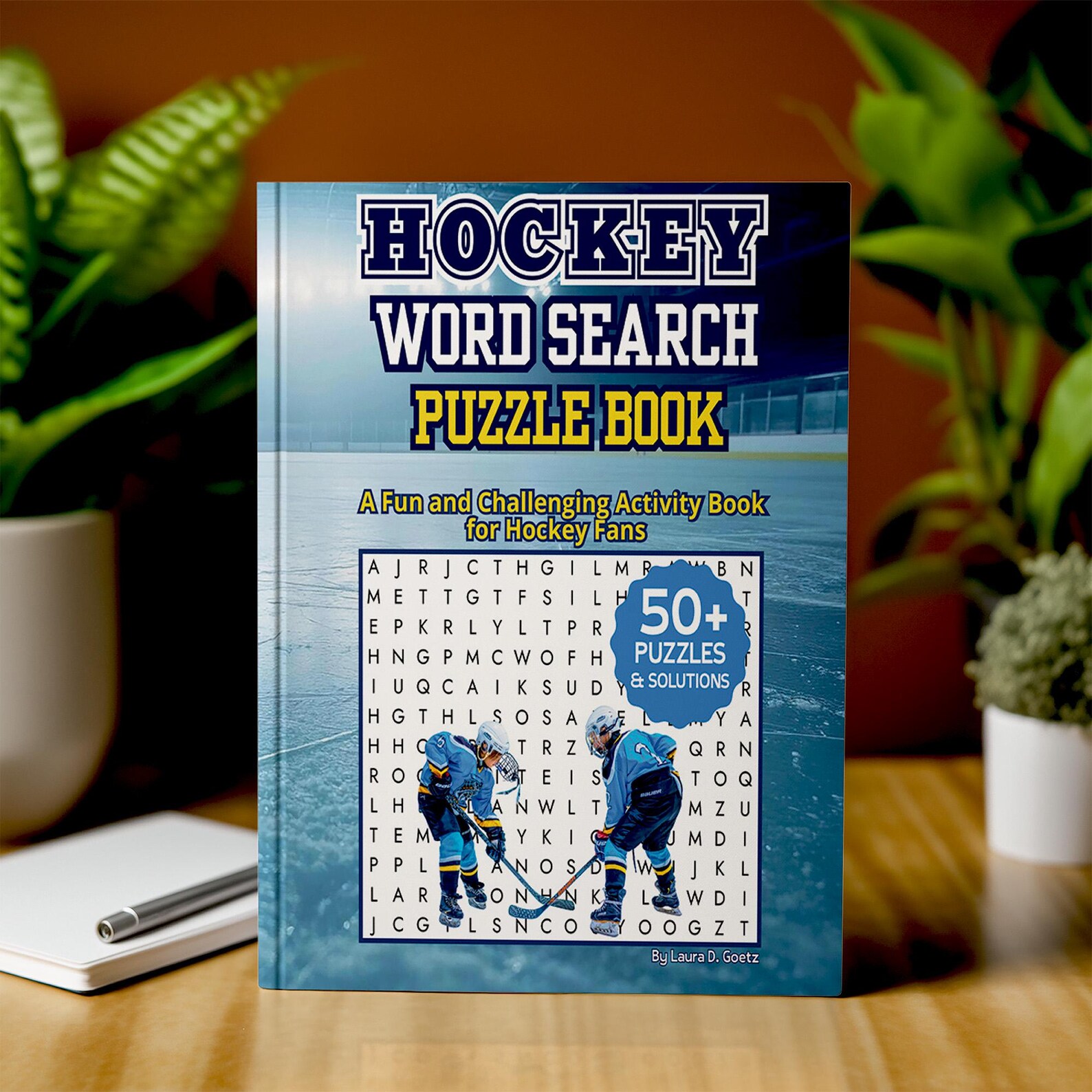 Hockey Word Search Puzzle Book | Fun Sports Activity for Kids, Teens ...