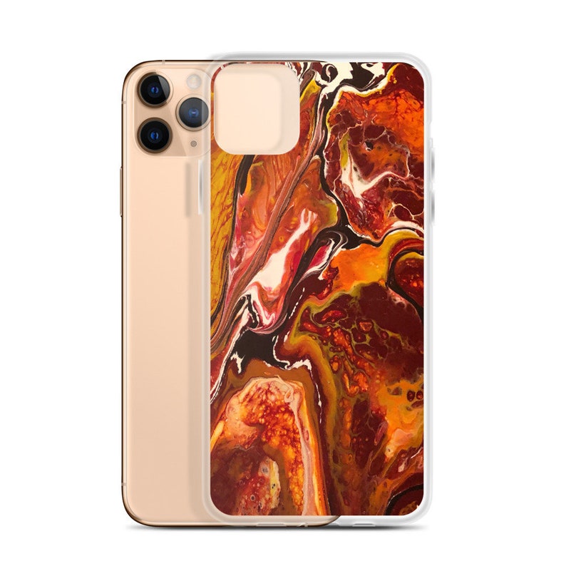 Fired up Abstract Modern Art Colorful Cell Phone Case Cover | Etsy