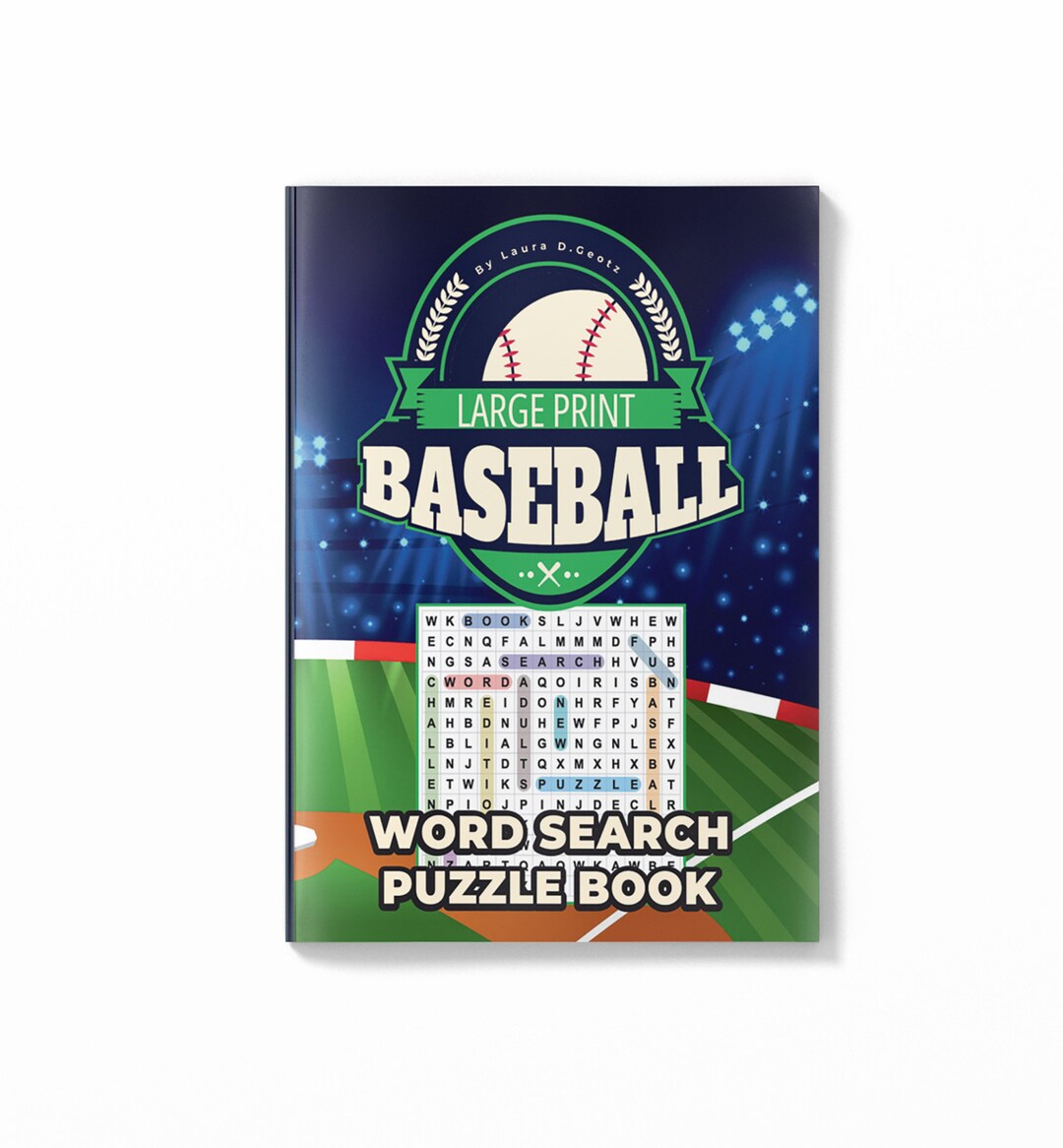 Baseball Word Search Puzzle Book: Large Print Edition - Etsy