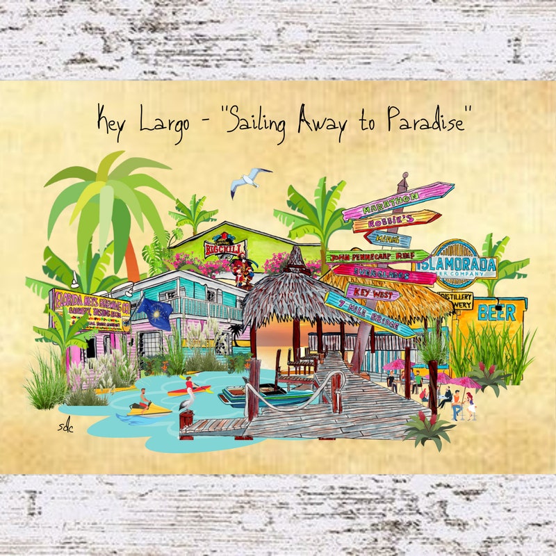 Key Largo Art - Etsy