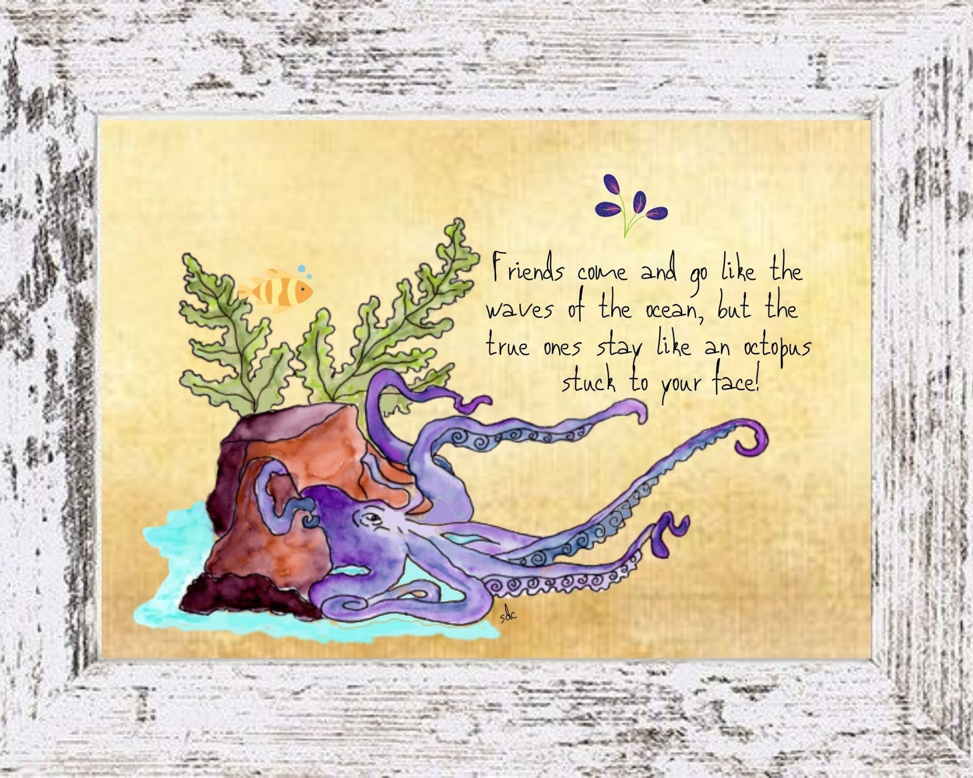 Octopus - Salty Saying