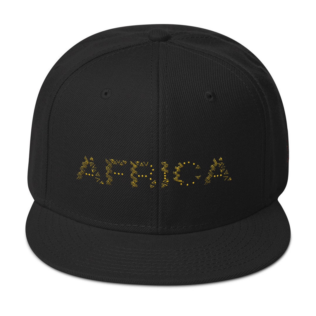 African Hat Wakanda Black Panther Snapback Stay Woke Hat - Etsy