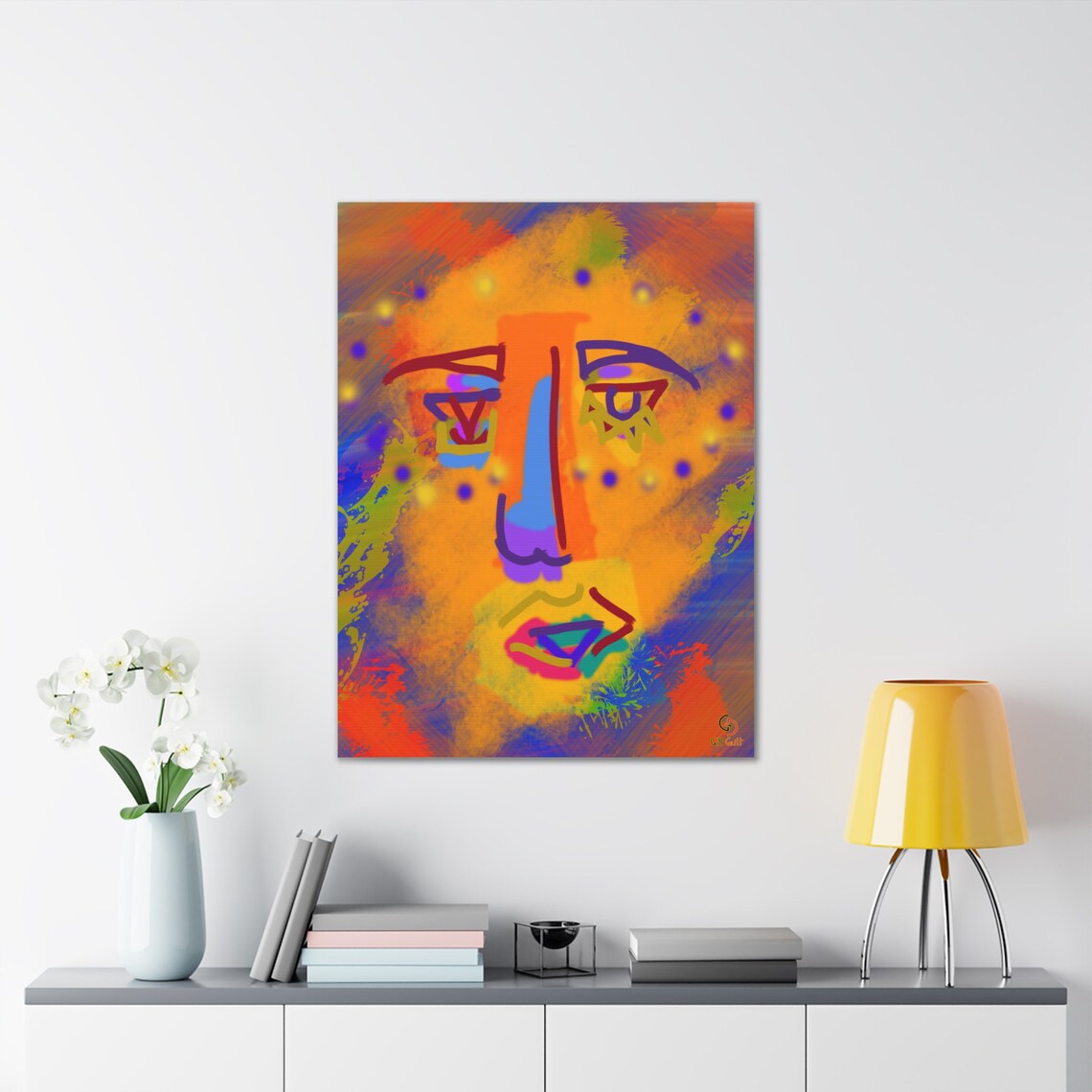Colorful Face, Face Abstract, Abstract Art, Colorful Art, Face Art, Art ...