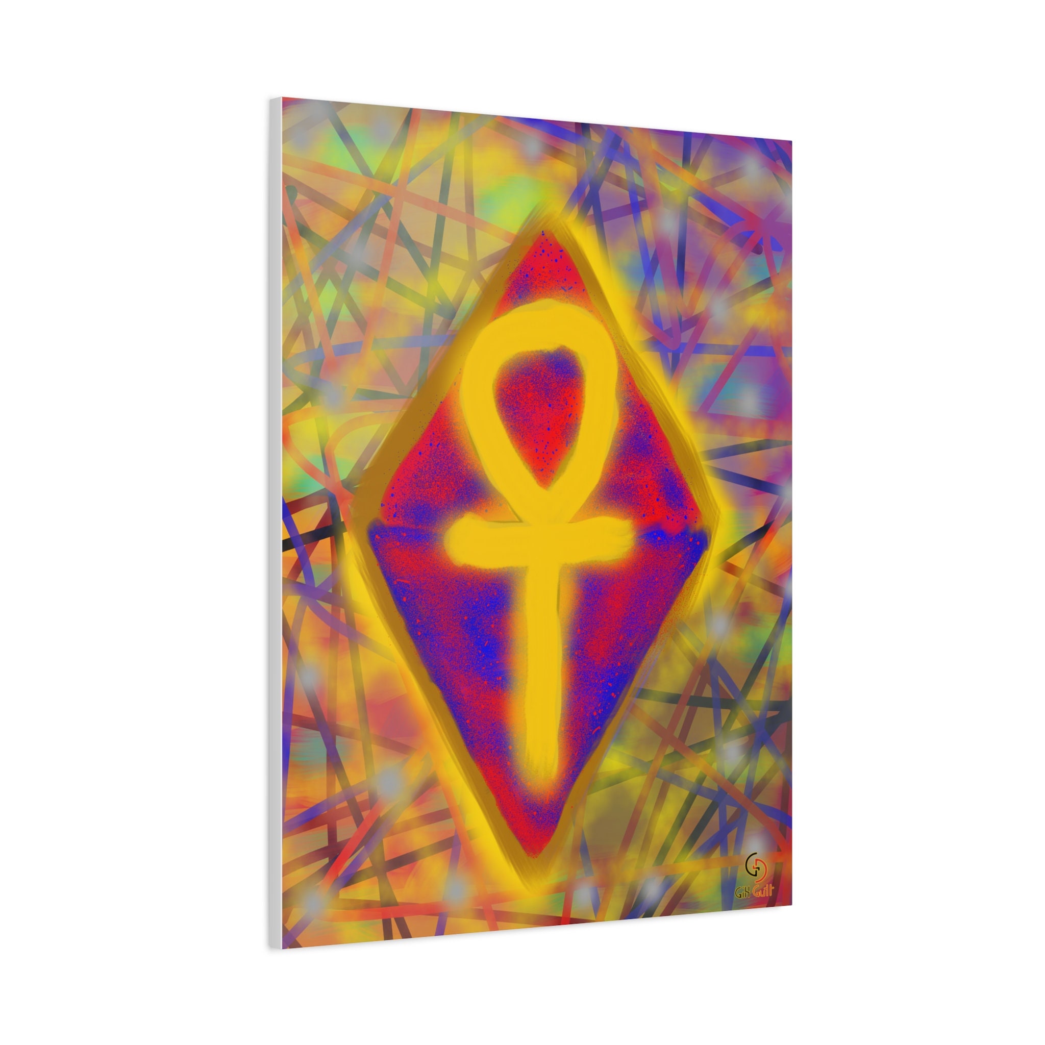 Ankh, Artwork, Ankh Artwork, Pan African, African Art, Fine Art, Wall ...