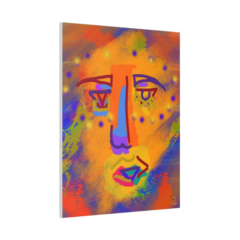 Colorful Face, Face Abstract, Abstract Art, Colorful Art, Face Art, Art ...