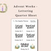 High Mass / Low Mass Script Stickers - Traditional Catholic Planner ...