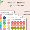 Praying Girl Stickers (sheet of 11)-digital - Etsy