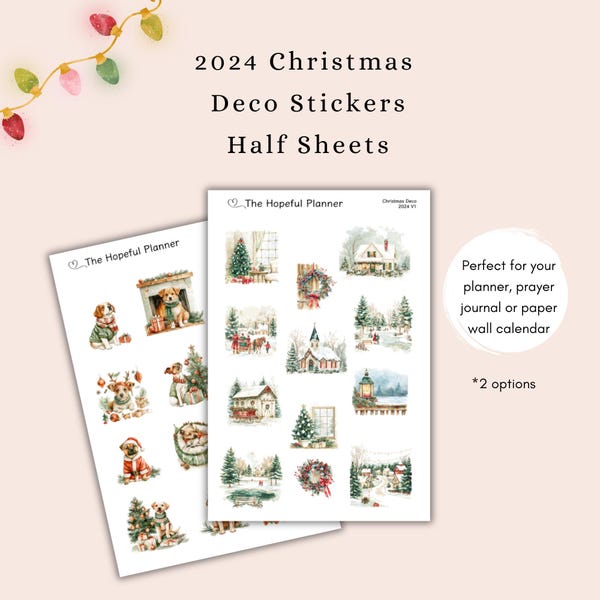 Christmas Labels 2024 - Etsy