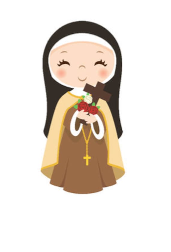 Saint Therese of Lisieux Icon Catholic Saint Planner / | Etsy