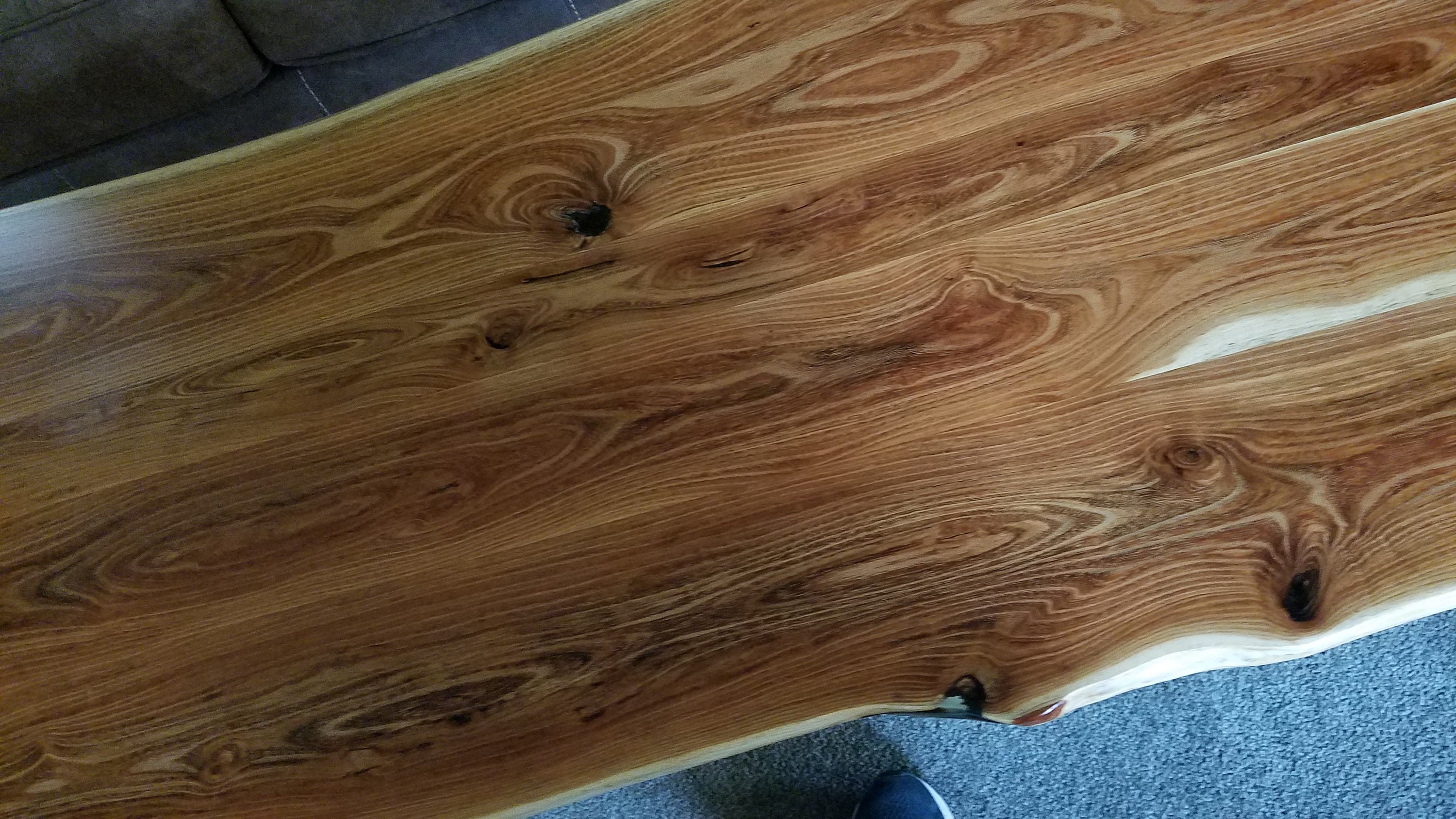 Coffee Table Black Locust Black Powder Coated Legs - Etsy.de