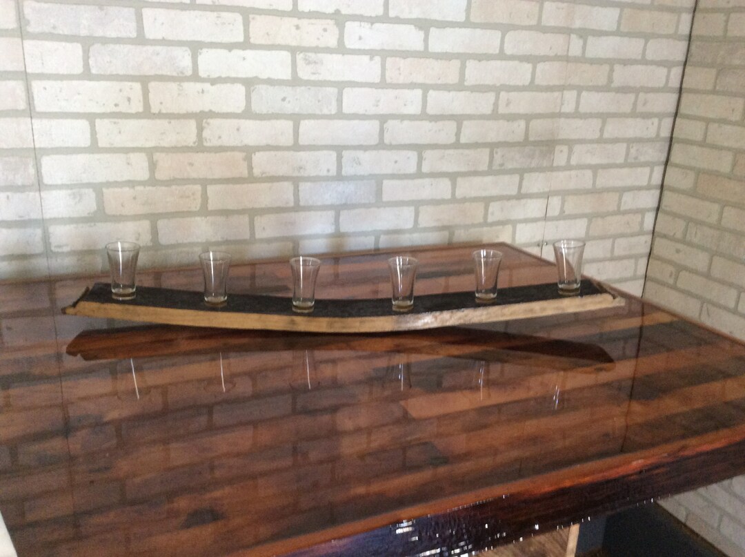 Whiskey Stave Shot Glass Display - Etsy