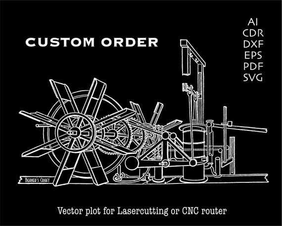 Custom Order Cut Files for Laser Cutting or CNC Router. | Etsy