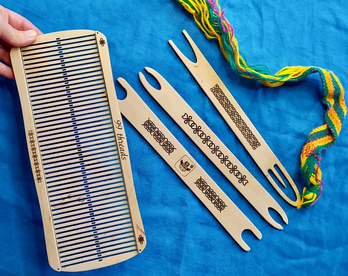 Pocket Size Wild Weaving Gift Set Wild Crafted Travelling Handweaving ...