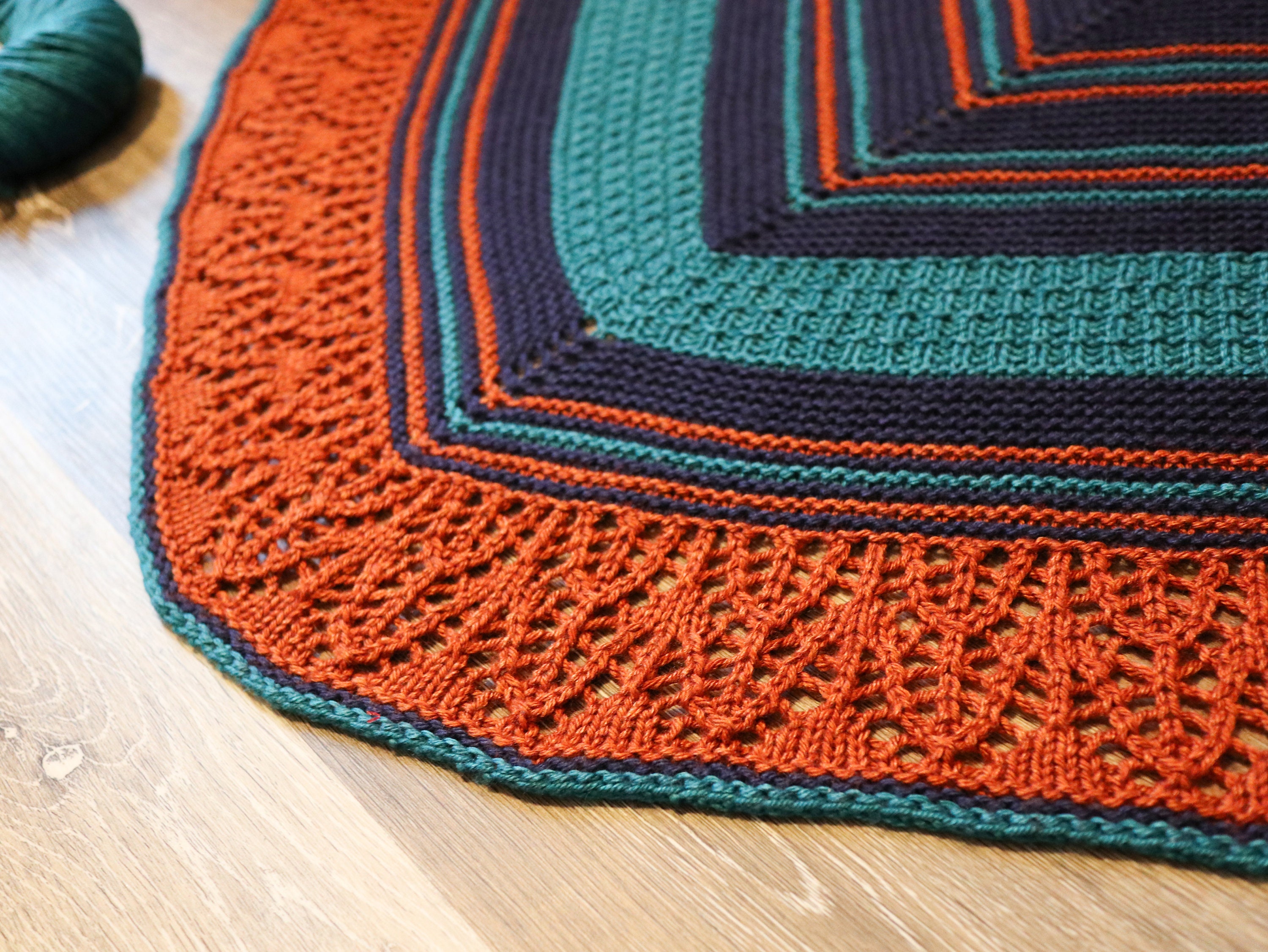 Kenai Skyline Shawl Knitting Pattern, Wrap, Scarf, Knitting Tutorial ...