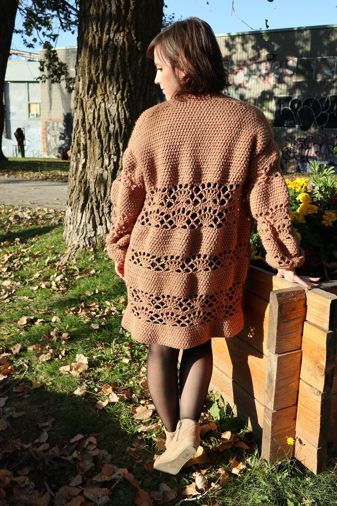 Fall for Me Cardigan Crochet Pattern Autumn Sweater | Etsy