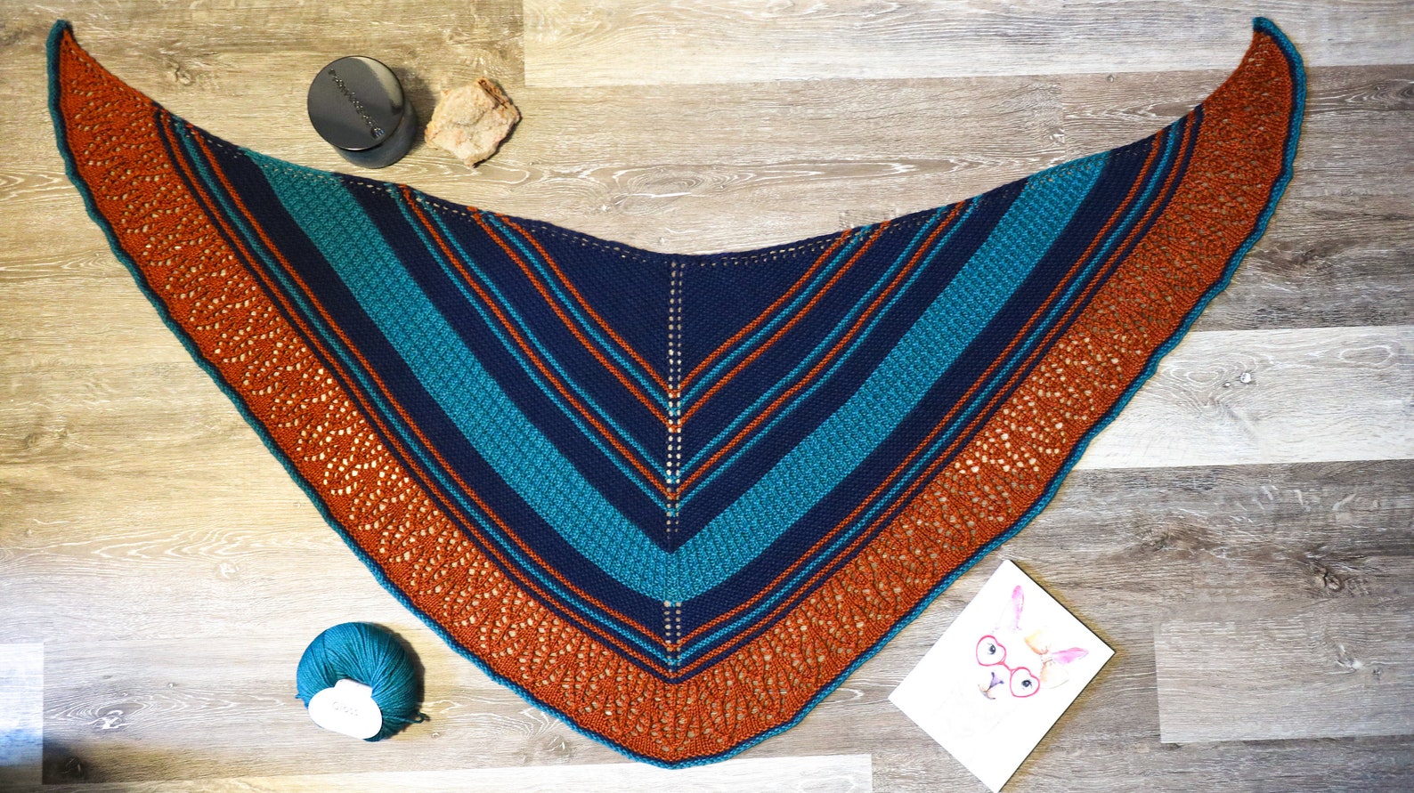 Kenai Skyline Shawl Knitting Pattern, Wrap, Scarf, Knitting Tutorial ...