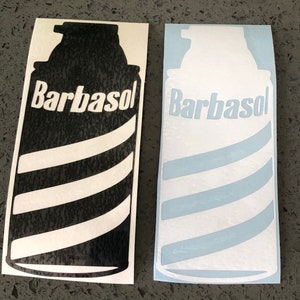 Licensed Barbasol Can - Vinyl Decal - Etsy