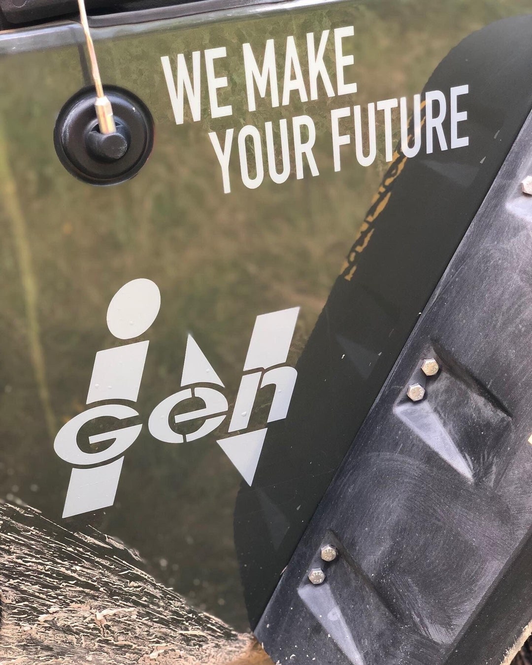 Large INGEN & "we Make Your Future" Vinyl Decals - Etsy