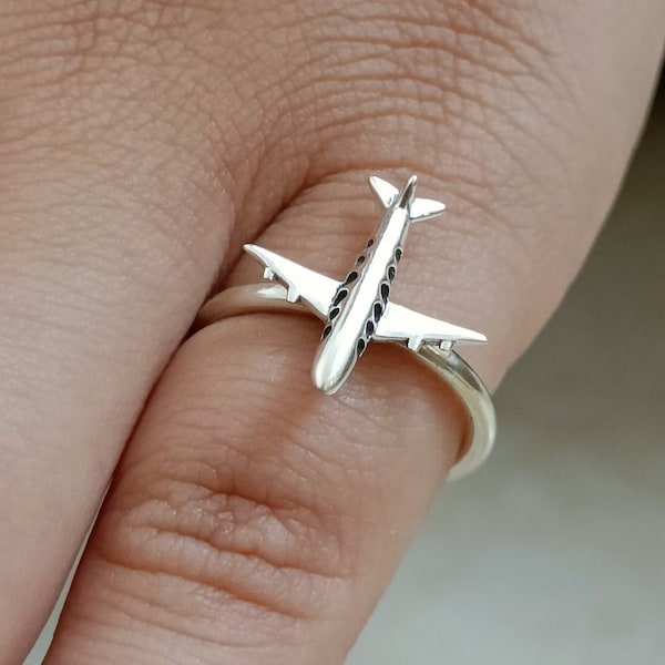 Airplane Ring - Etsy