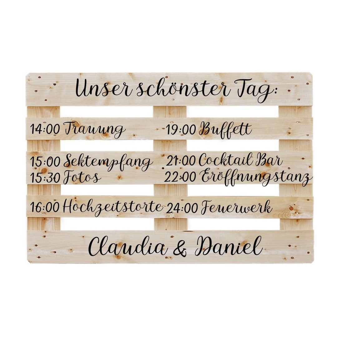 Pallet Stickers for Daily Routine, Stickers for Euro Pallet Schedule ...