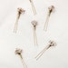 10 Mini Baby's Breath Hair Pins Style 1 Dried - Etsy