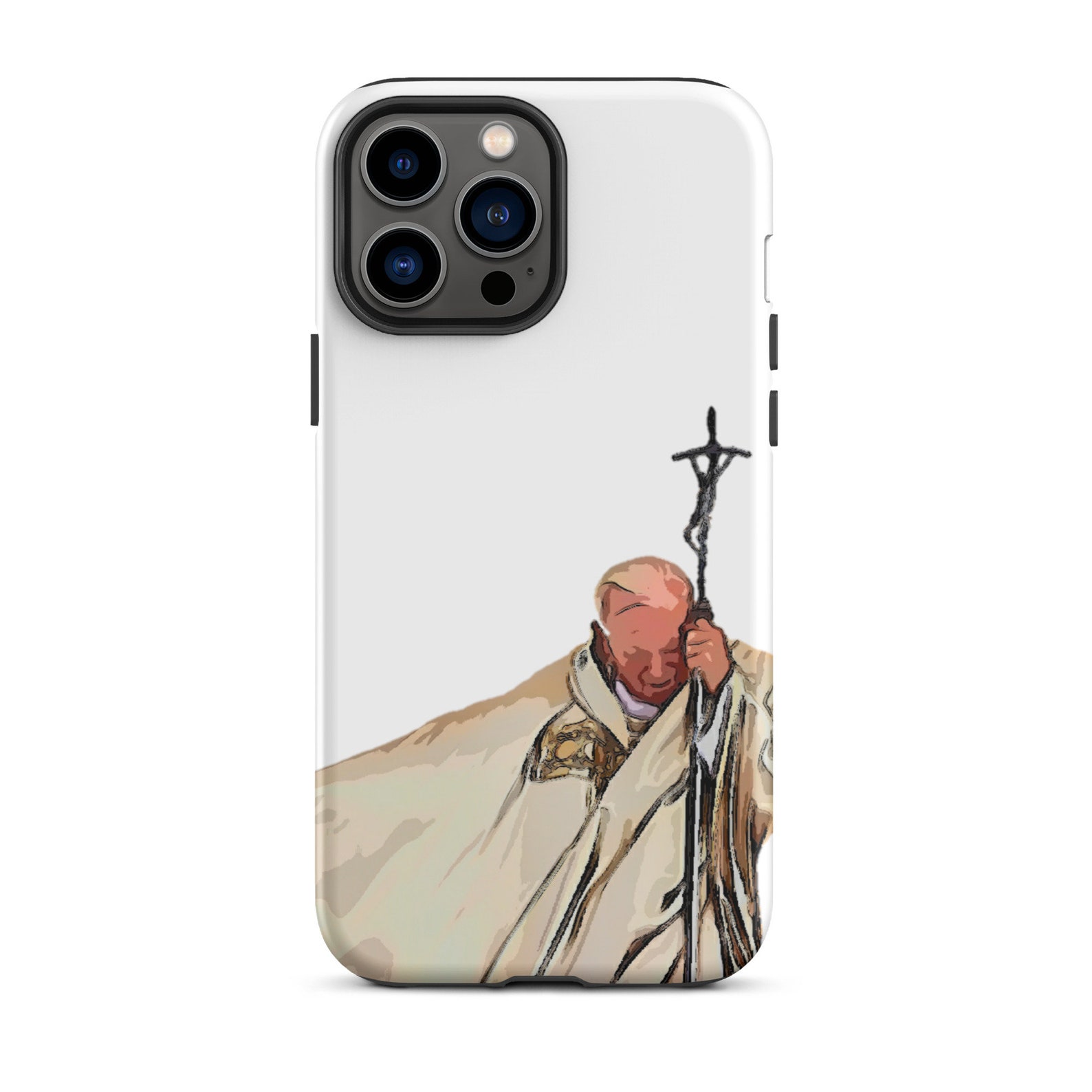 Tough St. John Paul II Praying iPhone Case - Etsy