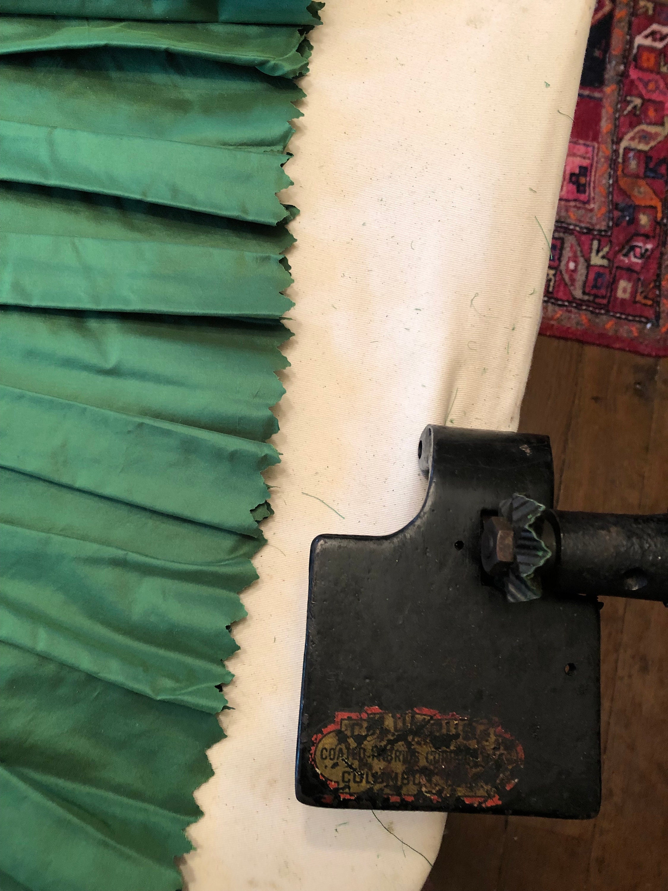 Double Zig Zag Custom Fabric Pinking With Antique Pinking Machine - Etsy