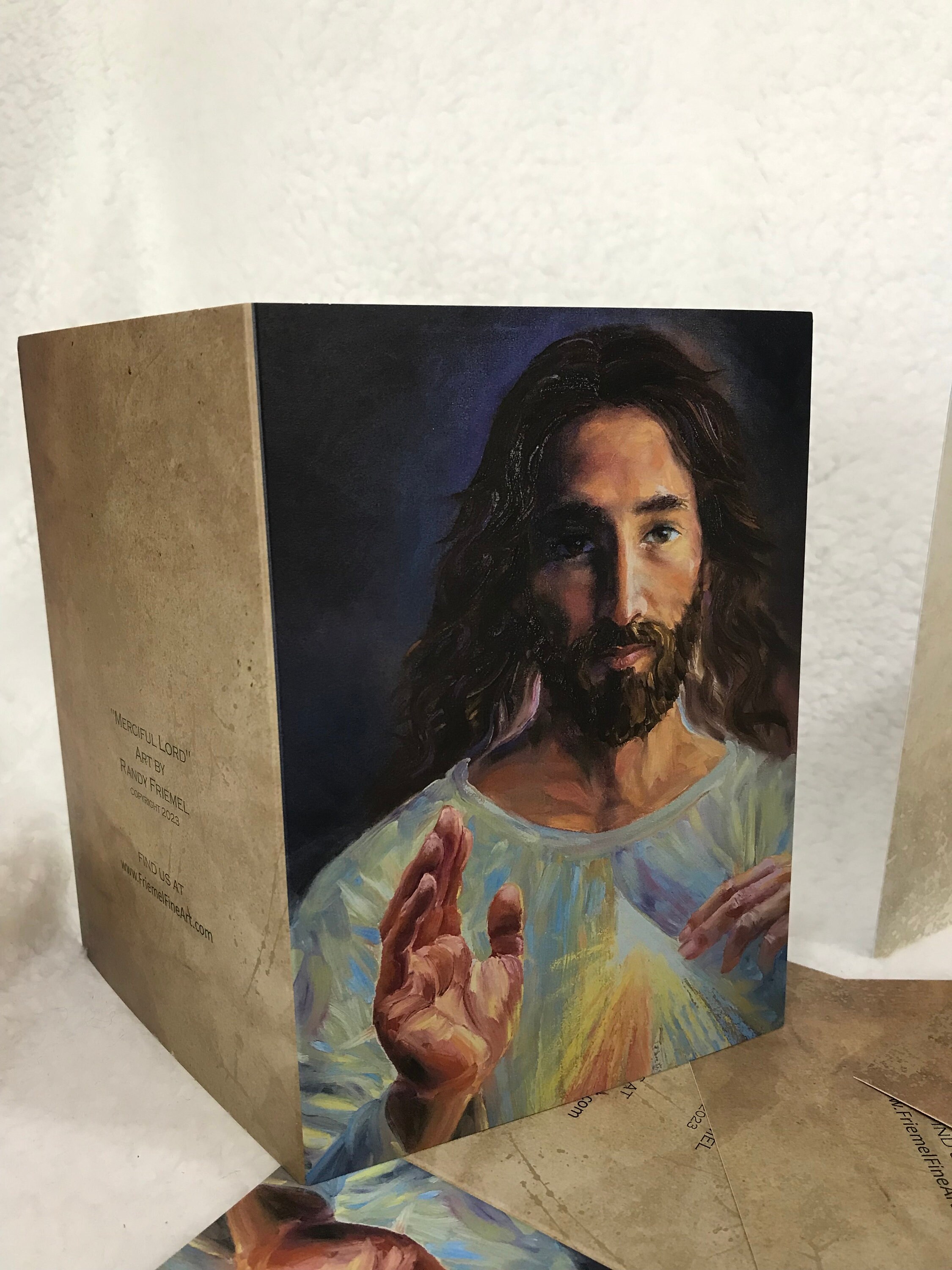 Divine Mercy Cards, Merciful Lord Art, Christian Greeting Cards (set of ...