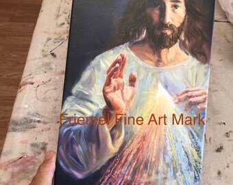 Jesus Sacred Heart Divine Mercy Christian Roman Catholic Print - Etsy